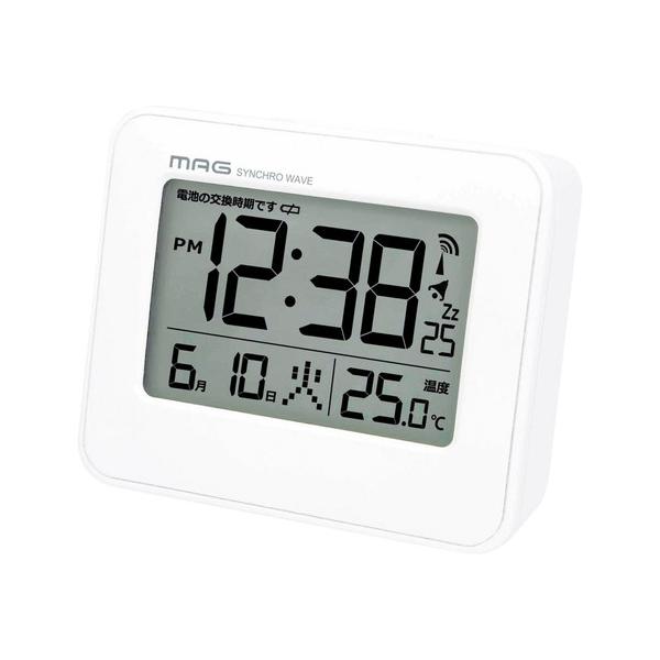 シンプル、コンパクトでユーザーや設置場所を選びません。○カレンダー表示○温度表示○12/24時間表示切替○電池交換お知らせ表示○アラーム○スヌーズ機能○ライト■本体(約38×78×62mm)×1■材質:ABS■箱サイズ:約47×88×76m...