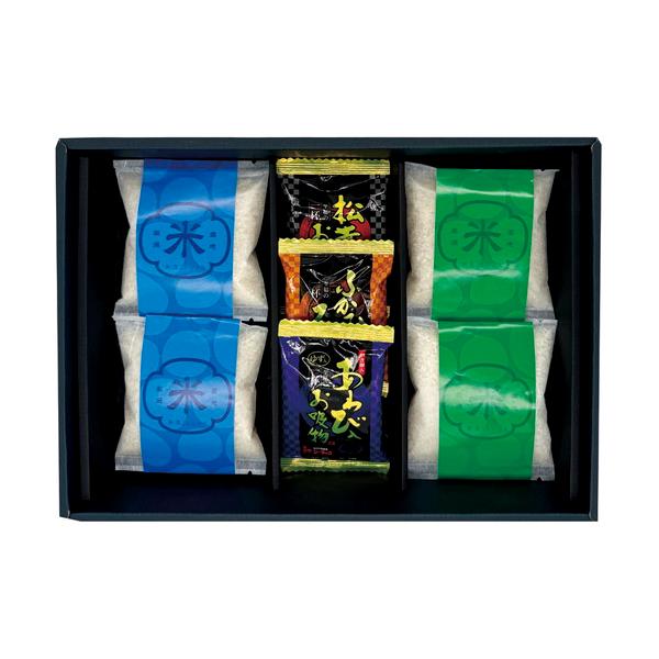 新潟県産こしひかり、新潟米の新たな顔になった「こしいぶき」とセットで新潟米の食べくらべが出来ます。「新潟米」と高級食材でもある「あわび・ふかひれ・松茸」のお吸物(スープ)がセットになった贅沢なギフトをお届けします。■新潟県産コシヒカリ150...