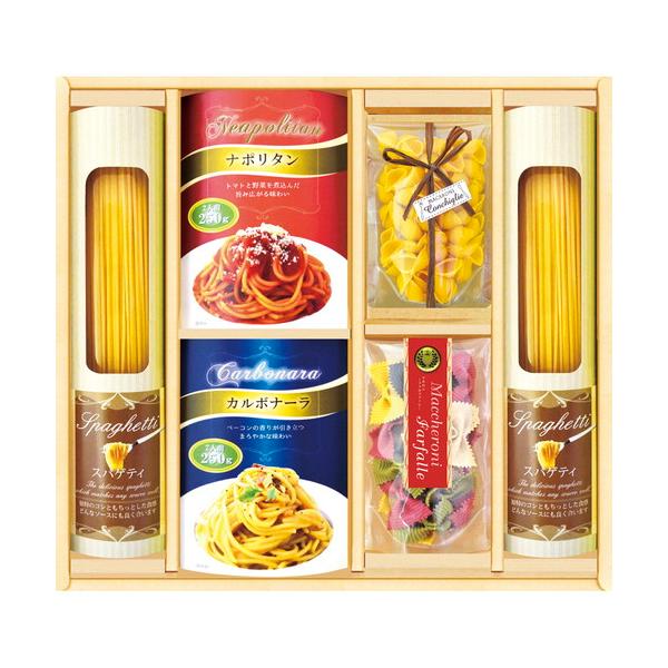 スパゲティと2人前容量250ｇのパスタソースがセットになりました。クリーミーさと黒コショウを効かせた「カルボナーラ」は、ベーコンの風味豊かに濃厚に仕上げました。トマトと野菜の旨味が詰まった「ナポリタン」ソースもお楽しみいただけます。■スパゲ...