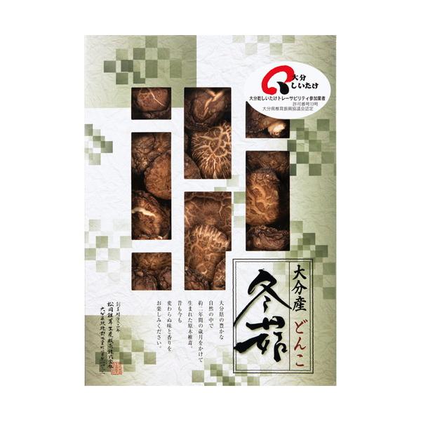 大分県の豊かな自然の中で歳月をかけて育まれた原木椎茸。 昔も今も変わらぬ味と香りをお楽しみください。■大分産原木乾椎茸どんこ70g×1■箱サイズ:28×20×4.3cm【用途】引出物 結婚祝 出産祝 仏事 快気 新築 記念 贈答 お返し お...