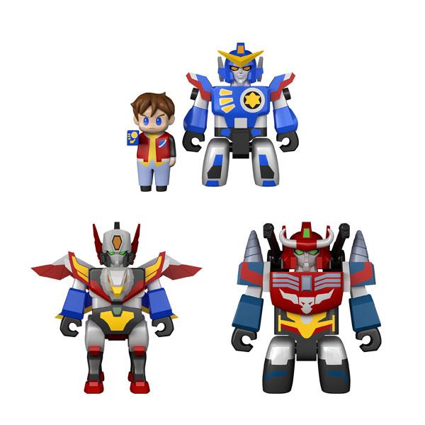 【発売日：2027年05月31日】送料無料◆グッドスマイルカンパニー BRICKROID 『ダ・ガーン』 完成品可動フィギュア (ダ・ガーン&amp;高杉星史/ペガサスセイバー/ランドバイソン) ■発売予定：2027年5月予定(発売は遅れる...