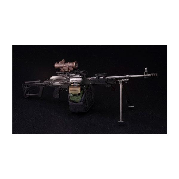 【発売日：2026年06月30日】HASUKI 汎用機関銃セット メタルブラック 1/12 アクションフィギュア用完成品オプションパーツ WM-05A ■発売予定：2026年6月予定(発売は遅れる可能性が御座います。)【適合サイズ】1/10...