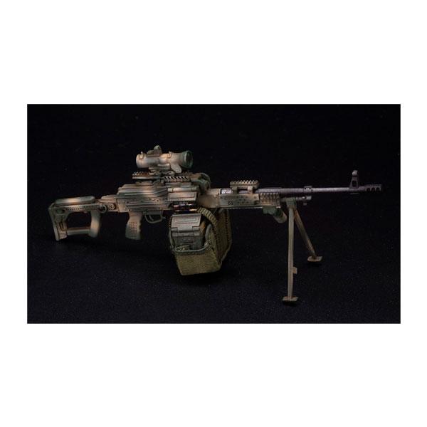 【発売日：2026年06月30日】HASUKI 汎用機関銃セット ジャングルカモフラージュ 1/12 アクションフィギュア用完成品オプションパーツ WM-05C ■発売予定：2026年6月予定(発売は遅れる可能性が御座います。)【適合サイズ...