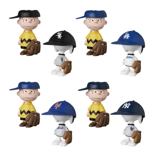【発売日：2026年08月31日】送料無料◆UDF ウルトラディテールフィギュア No.924〜31 MLB × PEANUTS 8種セット (LOS ANGELES DODGERS/NEW YORK YANKEES/CHICAGO WHI...