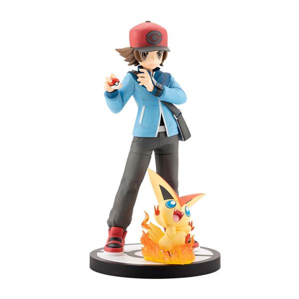 【発売日：2027年03月31日】送料無料◆コトブキヤ ARTFX J 『ポケットモンスター』シリーズ トウヤ with ビクティニ 1/8スケール 完成品フィギュア ■発売予定：2027年3月予定(発売は遅れる可能性が御座います。)→★発...