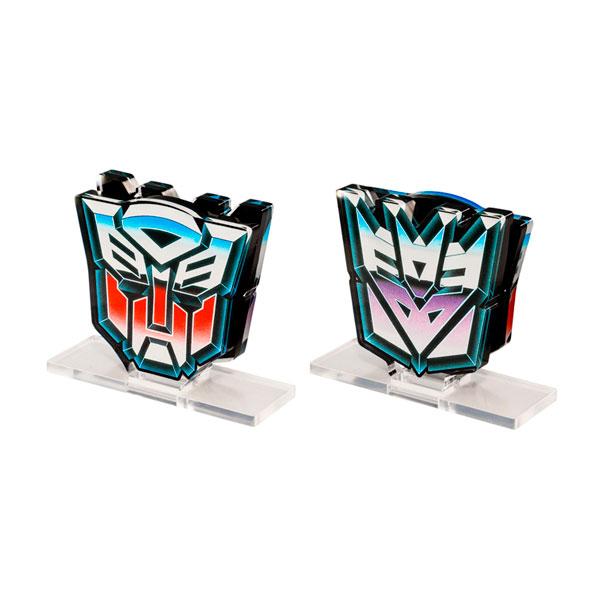 【発売日：2026年06月30日】再販 トランスフォーマー G1サイバトロン＆デストロンエンブレム アクリルスタンドセット ぱあとわん ■発売予定：2026年6月予定(発売は遅れる可能性が御座います。)【セット内容】エンブレムアクリルスタン...