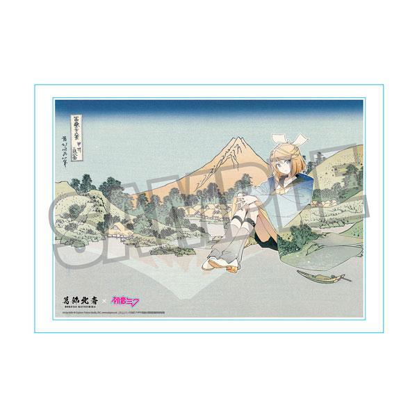 【発売日：2026年10月31日】送料無料◆葛飾北斎×初音ミク Rella シリアルナンバー入りA3アクリルパネル 鏡音リン 甲州三坂水面 Presence ■発売予定：2026年10月予定(発売は遅れる可能性が御座います。)★発売の長期延...