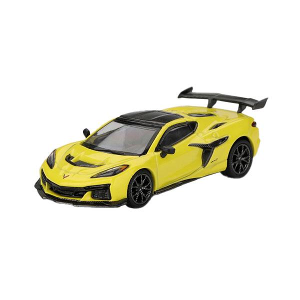 【発売日：2026年04月30日】MINI-GT 1/64 シボレー コルベット ZR1 Accelerate Yellow (左ハンドル) ミニカー MGT01158-L ■発売予定：2026年4月予定(発売は遅れる可能性が御座います。)...