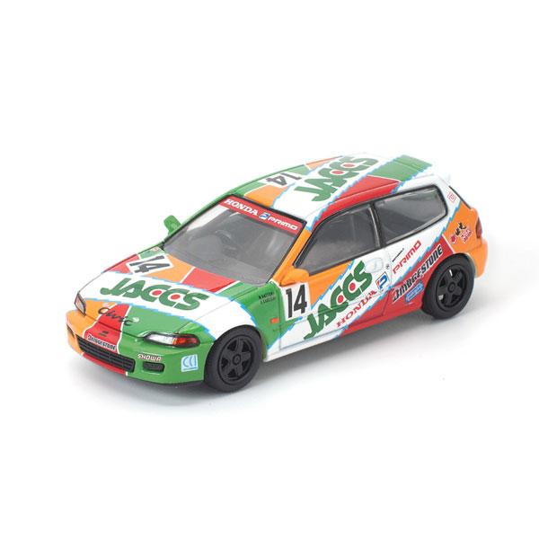 【発売日：2026年07月31日】POP RACE 1/64 HONDA CIVIC (EG6) JACCS (ホンダ シビック（EG6）JACCS) ダイキャスト ミニカー PR640465 ■発売予定：入荷日未定(発売は遅れる可能性が御...