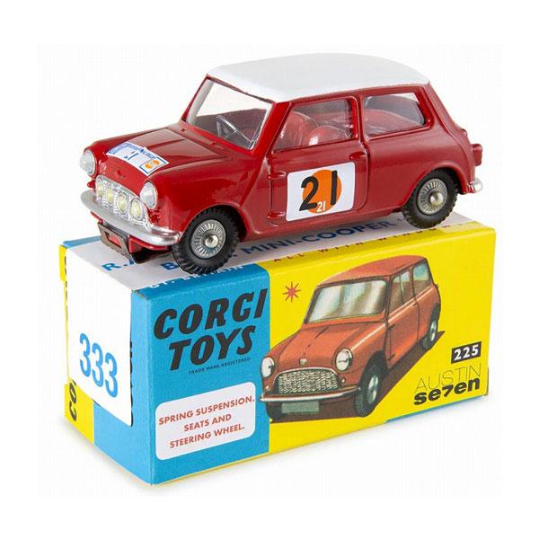 【発売日：2026年04月30日】送料無料◆再販 CORGI 1/42 コーギーモデルクラブ ＃333 BMCミニクーパー S RACインターナショナルラリー ミニカー CG54321047 ■発売予定：2026年4月予定(発売は遅れる可能...