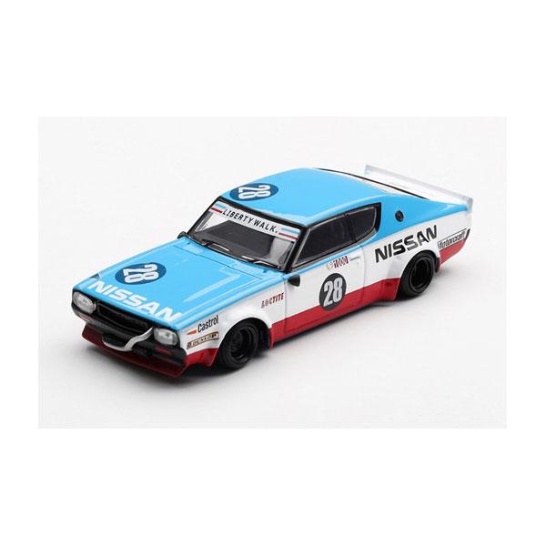 【発売日：2026年06月30日】MINI-GT 1/64 Nissan スカイライン ケンメリ リバティーウォーク Nissan Racing '75 コンセプト (右ハンドル) ミニカー MGT01212-R ■発売予定：入荷日未定(発...