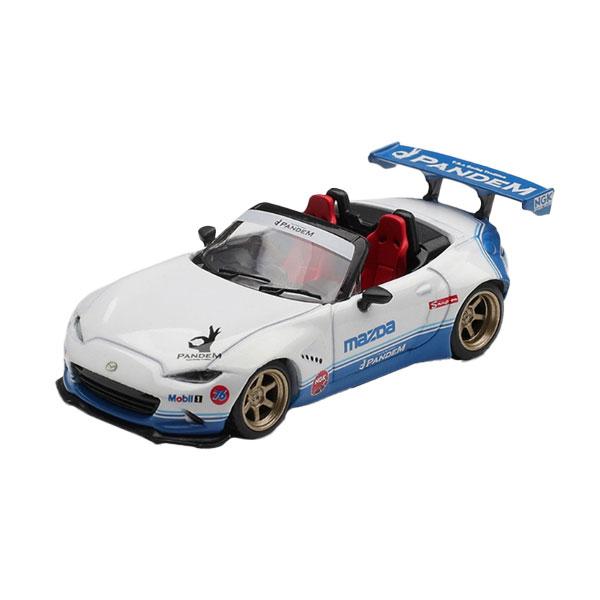 【発売日：2026年07月31日】MINI-GT 1/64 Pandem マツダ ミアータ MX-5 (ND) IMSA (右ハンドル) ミニカー MGT01222-R ■発売予定：入荷日未定2026年7月発売予定ですが、発売が大幅に変更と...
