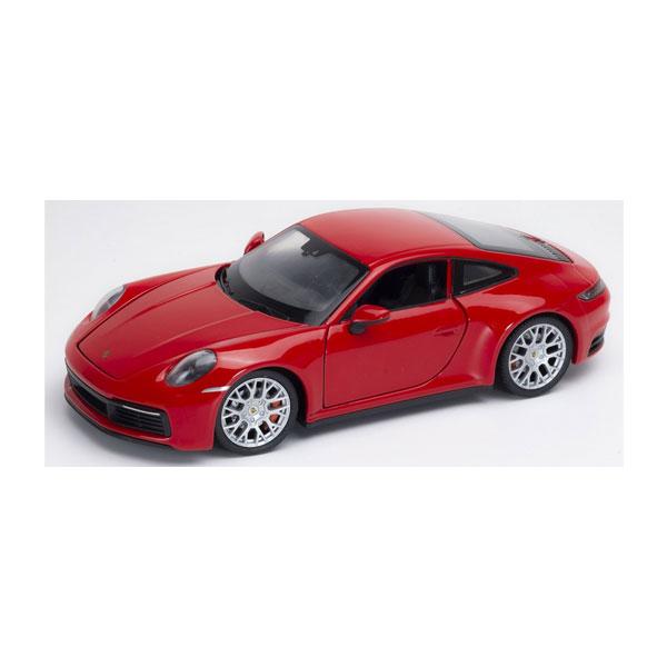 【発売日：2026年06月30日】送料無料◆WELLY 1/24 ポルシェ 911 カレラ 4S レッド ダイキャスト製ミニカー WE24099R1 ■発売予定：入荷日未定2026年6月発売予定ですが、発売が大幅に変更となる可能性があるため...