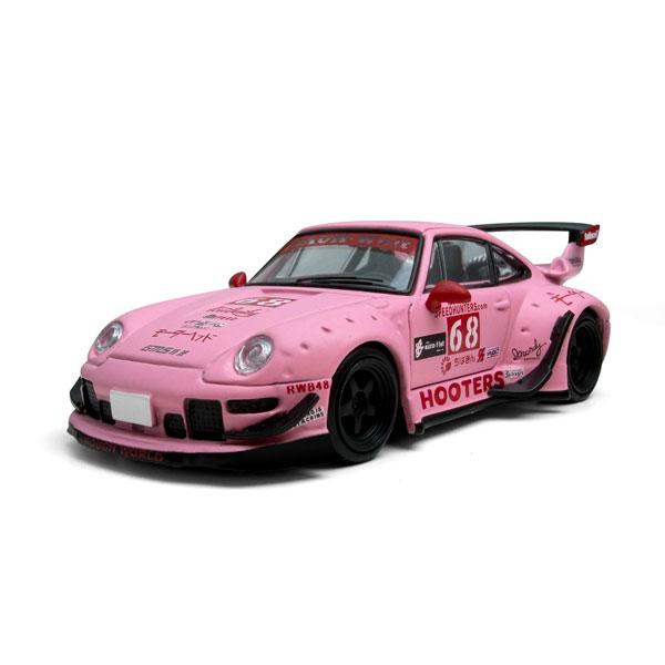 【発売日：2026年07月31日】MODEL MODEL 1/64 RWB 993 Hooters マッドピンク 68 (ラウヴェルト・べグリフ) ポルシェ MM64-RWB993-013 ミニカー ■発売予定：入荷日未定(発売は遅れる可能...