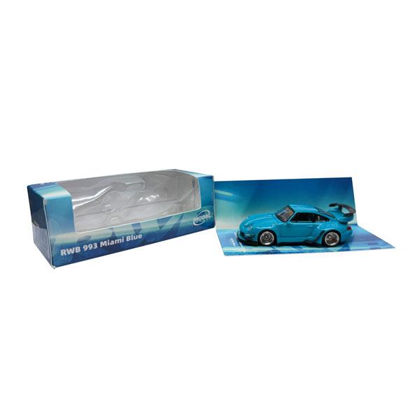 【発売日：2026年07月31日】MODEL MODEL 1/64 RWB 993 マイアミブルー (ラウヴェルト・べグリフ) ポルシェ MM64-RWB993-005 ミニカー ■発売予定：入荷日未定(発売は遅れる可能性が御座います。)★...