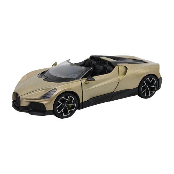 【発売日：2026年05月31日】WELLY 1/24 ブガッティ W16 ミストラル ゴールド ダイキャスト ミニカー WE24127GLD ■発売予定：入荷日未定(発売は遅れる可能性が御座います。)★発売の長期延期が見込まれる、または発...