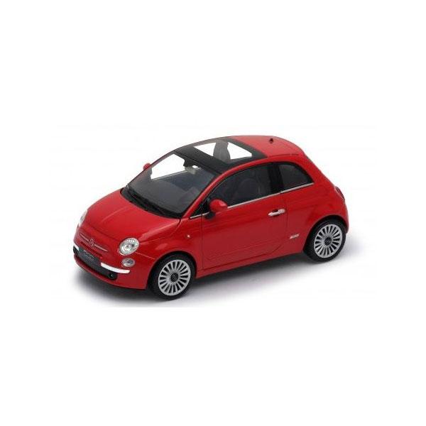 【発売日：2026年05月31日】再販 WELLY 1/24 フィアット 500 2007 レッド ダイキャスト ミニカー WE22514R1 ■発売予定：入荷日未定(発売は遅れる可能性が御座います。)★発売の長期延期が見込まれる、または発...