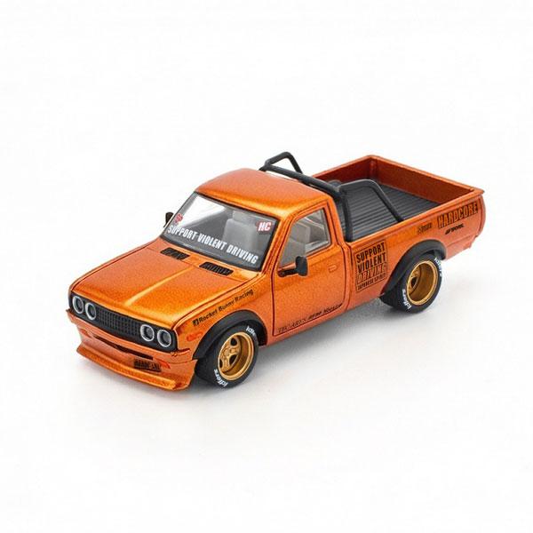 【発売日：2026年10月31日】POPRACE x TS (TOKYO STATION) 1/64 PANDEM 620 PICKUP - Orange Chrome / パンデム 620 ピックアップ オレンジクローム ミニカー PRT...