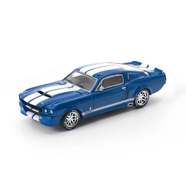 【発売日：2026年10月31日】POPRACE x TS (TOKYO STATION) 1/64 SHELBY MUSTANG GT500 - Blue with White Stripes / シェルビー マスタング GT500 ブル...