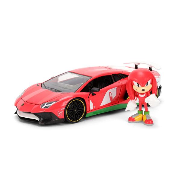 【発売日：2026年06月30日】送料無料◆Jada Toys 1/24 HOLLYWOOD RIDESシリーズ ランボルギーニ アヴェンタドール SV ソニック/ナックルズ ダイキャストモデル ミニカー JADA36264 ■発売予定：入...