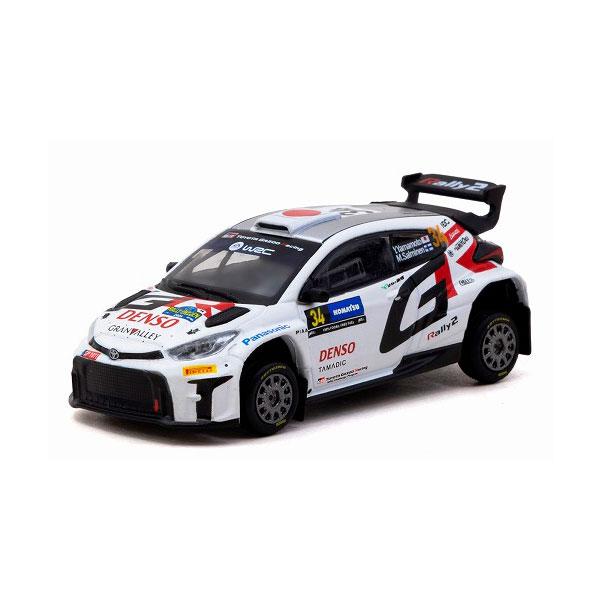 【発売日：2026年09月30日】ターマック 1/64 トヨタ GRヤリス ラリー2 2024 ラリー・スウェーデン 山本雄紀/マルコ・サルミネン組 新金型 ミニカー T64-092-24RS34 ■発売予定：入荷日未定2026年9月発売予...