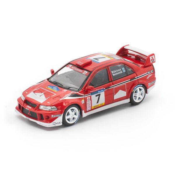【発売日：2026年07月31日】WORKS Mode 1/64 三菱 ランサーエボリューションVI トミ・マキネン 2001 WRC カタルーニャ ミニカー W640006 ■発売予定：入荷日未定2026年7月発売予定ですが、発売が大幅に...