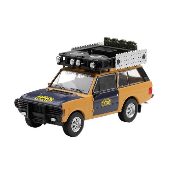 【発売日：2026年10月30日】MINI-GT 1/64 レンジ ローバー 1981 キャメルトロフィー スマトラ H.Fischer &amp; W.Bays (左ハンドル) ミニカー MGT01312-L ■発売予定：入荷日未定(発売...