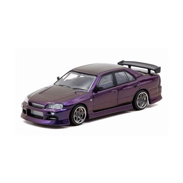 【発売日：2026年11月30日】ターマック 1/64 URAS Skyline ER34 Midnight Purple ミニカー T64G-088-MP ■発売予定：入荷日未定(発売は遅れる可能性が御座います。)★発売の長期延期が見込ま...