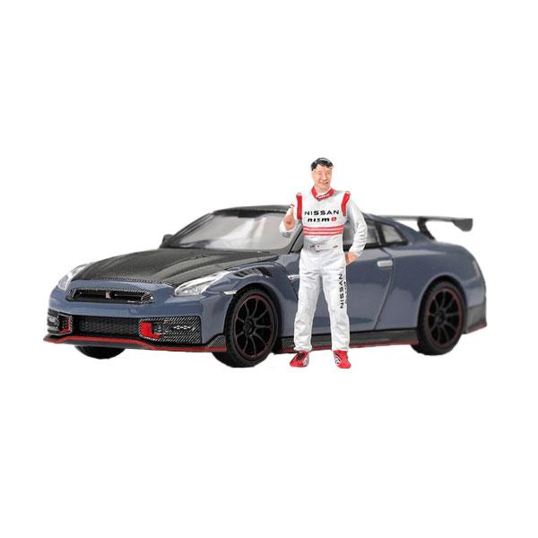 【発売日：2027年01月31日】MINI-GT 1/64 Nissan GT-R NISMO 2024 筑波サーキット 松田次生コレクション w/松田次生氏フィギュア(右ハンドル) ミニカー MGT01333-R ■発売予定：入荷日未定2...