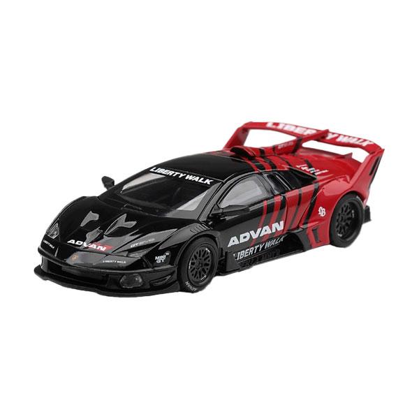 【発売日：2027年01月31日】MINI-GT 1/64 ランボルギーニ LB-Silhouette WORKS MURCIELAGO GT Evo ADVAN(左ハンドル) ミニカー MGT01337-L ■発売予定：入荷日未定(発売は...