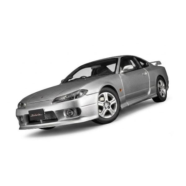 【発売日：2026年11月30日】送料無料◆MOTORHELIX 1/18 Nissan Silvia (S15) Spec-R Aero 1999 Sparkling Silver ミニカー M83002 ■発売予定：入荷日未定(発売は遅...