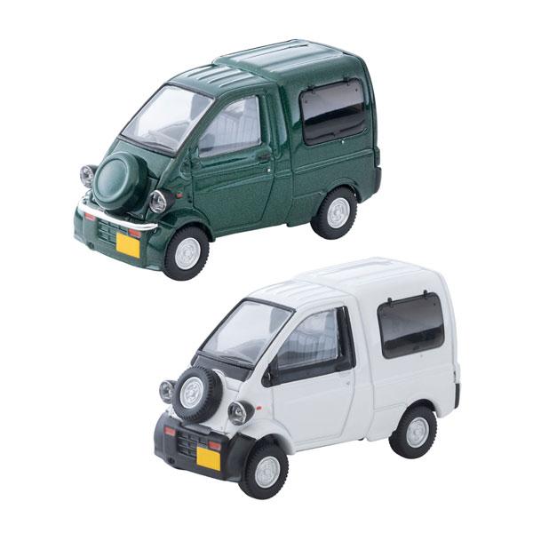 【発売日：2026年12月31日】送料無料◆トミカリミテッドヴィンテージNEO ダイハツ ミゼットII カーゴ 2種セット (LV-N362c R Type 深緑 カスタム仕様/LV-N362d D Type 白) 97年式 1/64 ミニ...