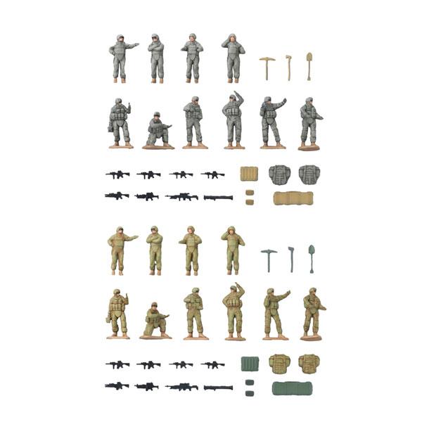 【発売日：2026年12月31日】送料無料◆アーセニア64 戦闘車両情景セット 2種セット (AS006 UCPグレー/AS007 OCPブラウン) トミーテック 340829/340867 1/64 ■発売予定：2026年12月予定(発売...