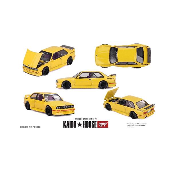 【発売日：2026年11月30日】MINI GT 1/64 BMW M3 KAIDO GT V3(左ハンドル) ミニカー KHMG301 ■発売予定：入荷日未定(発売は遅れる可能性が御座います。)★発売の長期延期が見込まれる、または発売時期...