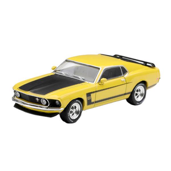 【発売日：2026年11月30日】MINI-GT 1/64 フォード マスタング Boss 302 1969 ブライトイエロー(左ハンドル) ミニカー MGT01342-L ■発売予定：入荷日未定(発売は遅れる可能性が御座います。)1/64...