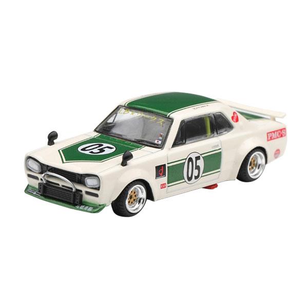 【発売日：2026年11月30日】MINI-GT 1/64 Nissan Skyline LB-WORKS ハコスカ ホワイト/グリーン(右ハンドル) ミニカー MGT01343-R ■発売予定：入荷日未定(発売は遅れる可能性が御座います。...