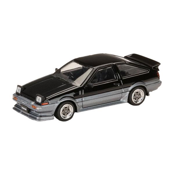 【発売日：2026年12月31日】ホビージャパン 1/64 トヨタ スプリンター トレノ GT APEX (AE86) 後期型 JDM カーボンボンネット (ブラック/グレー) ミニカー HJ647052SG ■発売予定：入荷日未定2026...