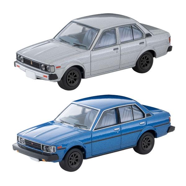 【発売日：2027年03月31日】送料無料◆トミカリミテッドヴィンテージNEO トヨタ カローラ RSワタナベホイール装着車 2種セット (LV-N07d 1500GL (銀)/LV-N134c 1600GT (青)) 79年式 1/64 ...