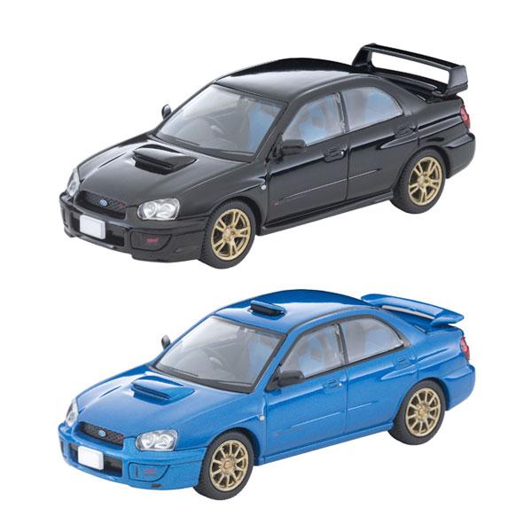 【発売日：2027年03月31日】送料無料◆トミカリミテッドヴィンテージNEO スバル インプレッサ WRX STi (LV-N336c 黒/LV-N337b spec C (青)) 2003年式 1/64 ミニカー トミーテック 3399...