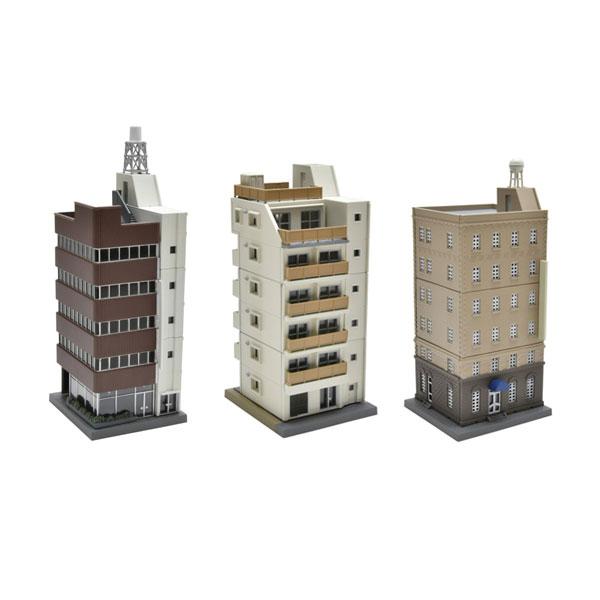 【発売日：2026年05月31日】送料無料◆セット販売 337973/337980/337997 トミーテック 建物コレクション 建コレ061-3 昭和のビルA3＋062-3 昭和のビルB3＋063-4 昭和のビルC3 1/150(Nゲージ...