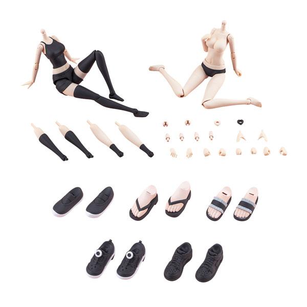 【発売日：2026年06月30日】創彩少女庭園 ドレスアップパーツ 2種セット (ボディ (L)/シューズ Vol.1) カラーC Ver. プラモデル コトブキヤ ■発売予定：2026年6月予定(発売は遅れる可能性が御座います。)※こちら...