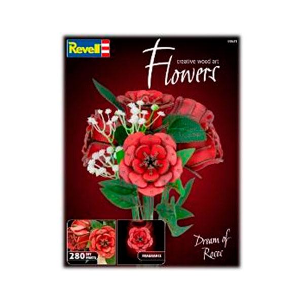 【発売日：2026年07月31日】ドイツレベル クリエイティブ ウッド アートフラワーズシリーズ “ドリームオブローゼス” 木製組み立てキット 00631 ■発売予定：2026年7月予定(発売は遅れる可能性が御座います。)★発売の長期延期が...