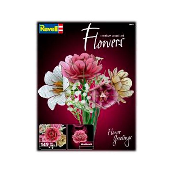 【発売日：2026年07月31日】ドイツレベル クリエイティブ ウッド アートフラワーズシリーズ “フラワーガーデン” 木製組み立てキット 00632 ■発売予定：2026年7月予定(発売は遅れる可能性が御座います。)★発売の長期延期が見込...