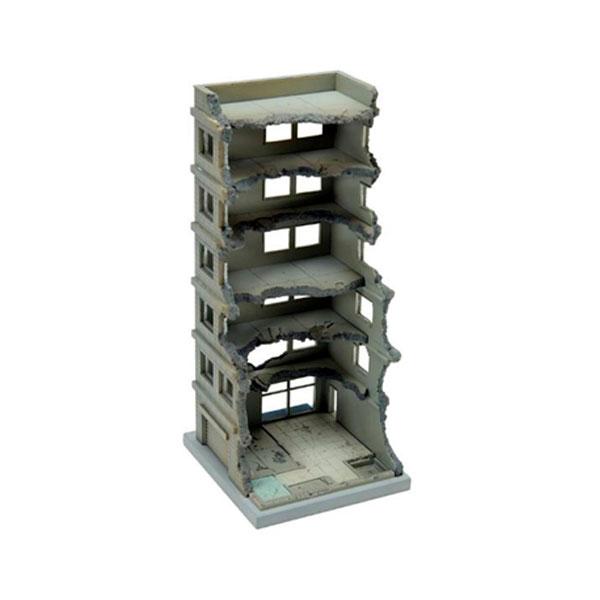 【発売日：2026年09月30日】再販 ジオコム ジオコレ・コンバット D-CM02 1/144 破壊されたビルA プラモデル トミーテック 311850 ■発売予定：2026年9月予定(発売は遅れる可能性が御座います。)組み立てるだけで手...