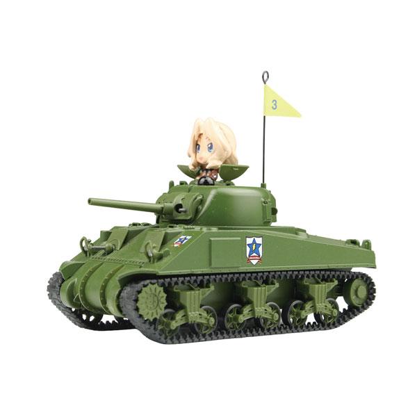 【発売日：2026年08月31日】送料無料◆プラッツ/ウォルターソンズ 『ガールズ＆パンツァー』 1/64 RCバトル戦車道 M4シャーマン 75mm砲搭 サンダース付属 RCモデル GPRC-3 ■発売予定：2026年8月予定(発売は遅れ...