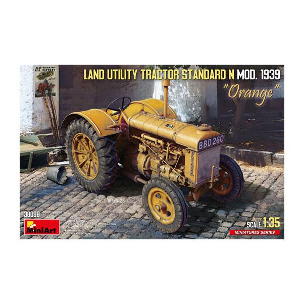 【発売日：2026年03月31日】ミニアート 1/35 ランドユーティリティトラクタースタンダードN オレンジ 1939年モデル プラモデル MA38098 ■発売予定：2026年3月予定(発売は遅れる可能性が御座います。)1939年に登場...