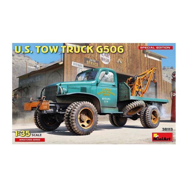 【発売日：2026年04月30日】送料無料◆ミニアート 1/35 米国式レッカー車 G506 スペシャルエディション プラモデル MA38113 ■発売予定：2026年4月予定(発売は遅れる可能性が御座います。)シボレーG506シリーズは、...