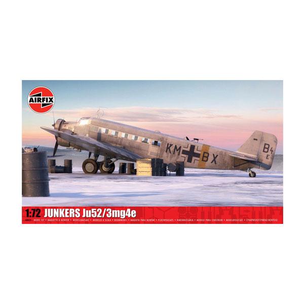 【発売日：2026年09月30日】送料無料◆エアフィックス 1/72 ユンカース Ju52/3mg4e 完全新金型 プラモデル X8022 ■発売予定：2026年9月予定(発売は遅れる可能性が御座います。)★発売の長期延期が見込まれる、また...