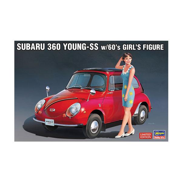 【発売日：2026年04月30日】再販 ハセガワ 1/24 スバル 360 ヤングSS w/60’sガールズフィギュア プラモデル SP491 ■発売予定：2026年4月予定(発売は遅れる可能性が御座います。)スバル360と60年代ガールズ...