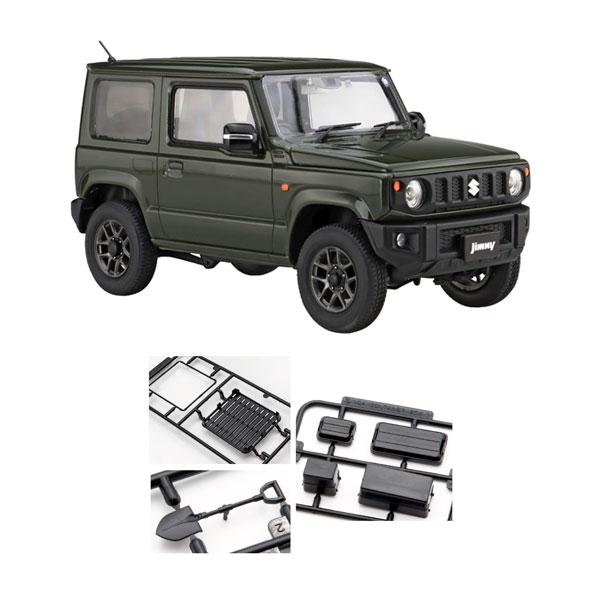 【発売日：2026年05月31日】フジミ 1/24 車NEXTシリーズ スズキ ジムニー JB64(XC/ジャングルグリーン)(特別仕様/アウトドアパーツ付き) 新金型追加 プラモデル No.19 EX-1 ■発売予定：2026年5月予定(...